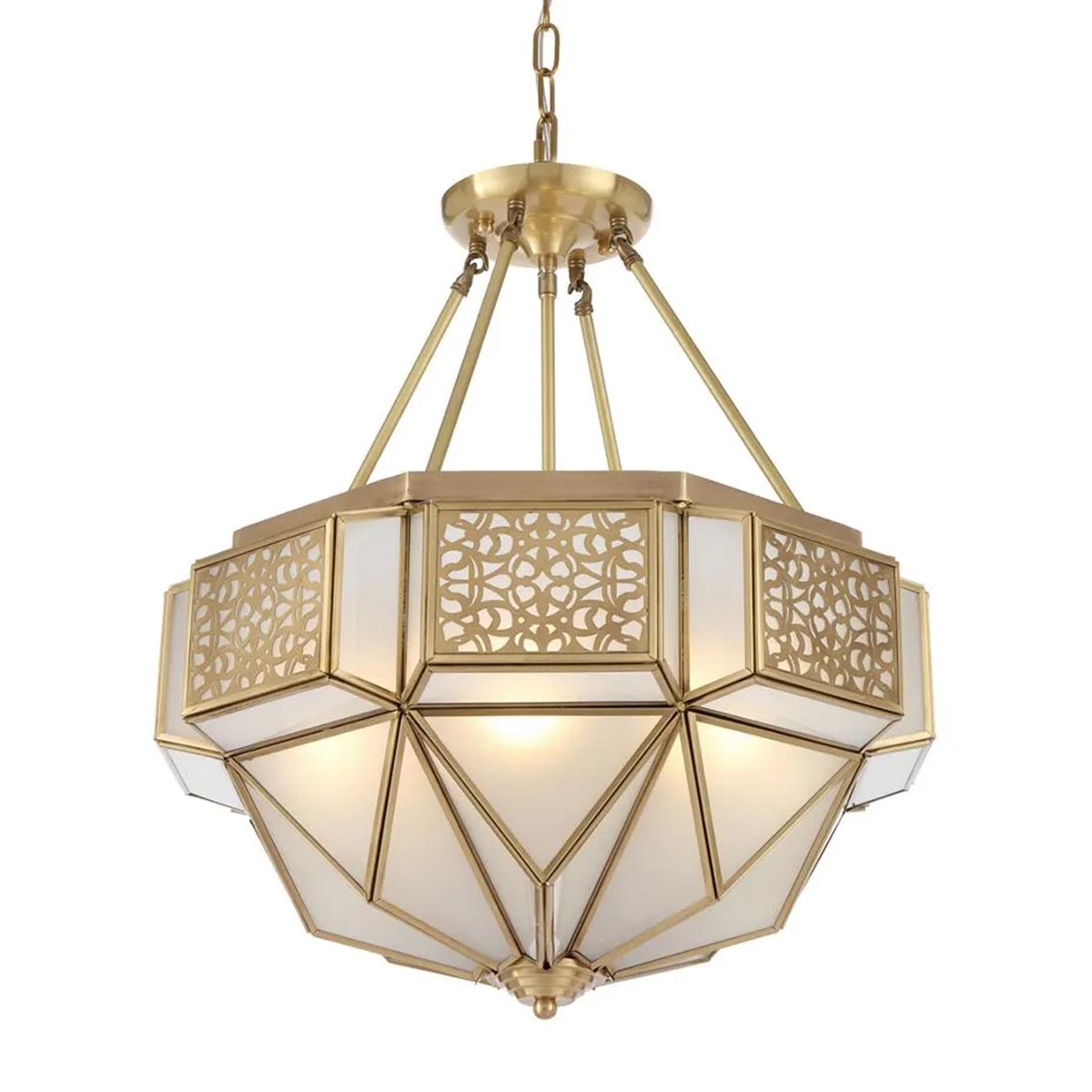 Overton Artisan Brass Pendant Light - Handcrafted Lighting – JD ...