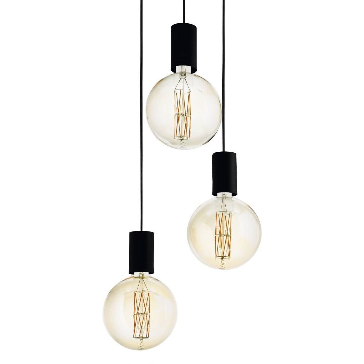 Pozueta 3 Light Pendant with Adjustable Height – JD Lighting & Fans